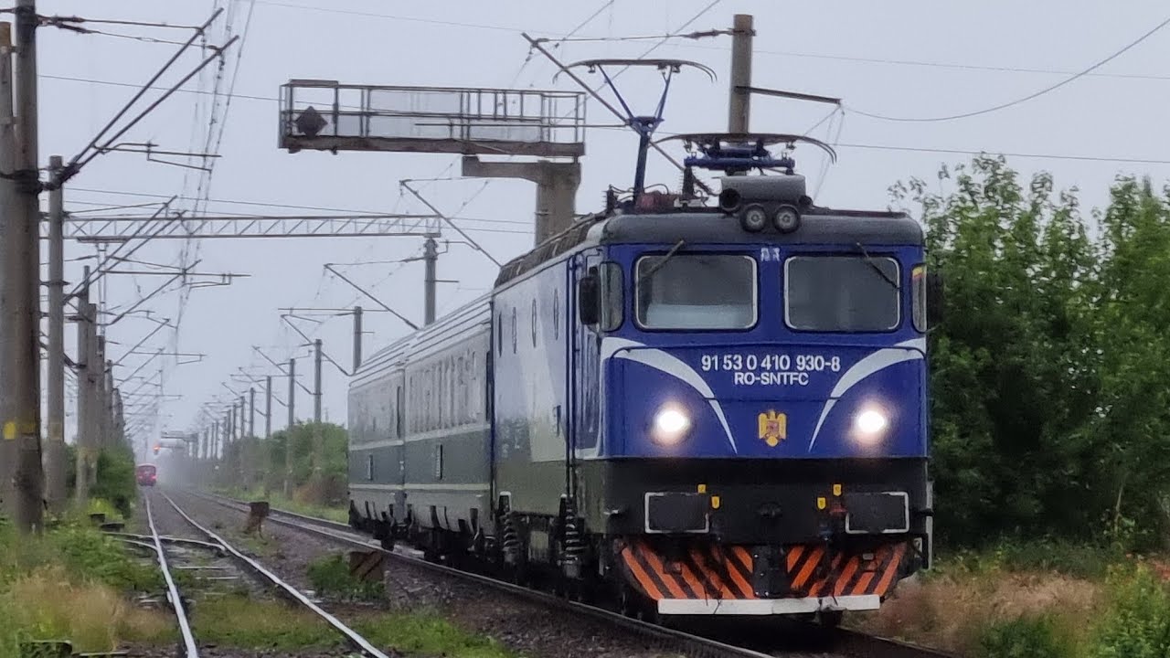 Horn Concert from electric locomotive EA 930 / Concert de Goarne de la locomotiva electrică EA ...