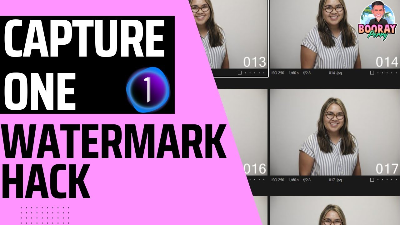 Capture One: Watermark HACK for labeling images. - YouTube
