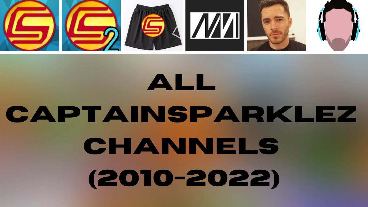 All CaptainSparklez Channels - Sub Count History (2010-2022) - YouTube