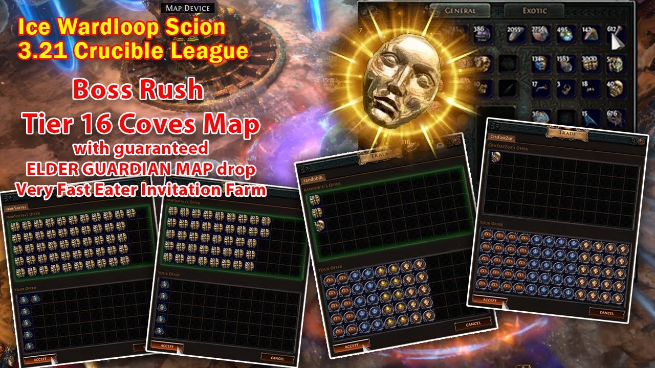 POE - Boss Rush with Elder Guardian Map Drop - #06 - YouTube