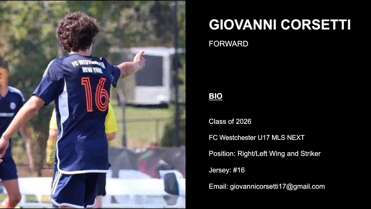 Giovanni Corsetti Full Game Montage - YouTube