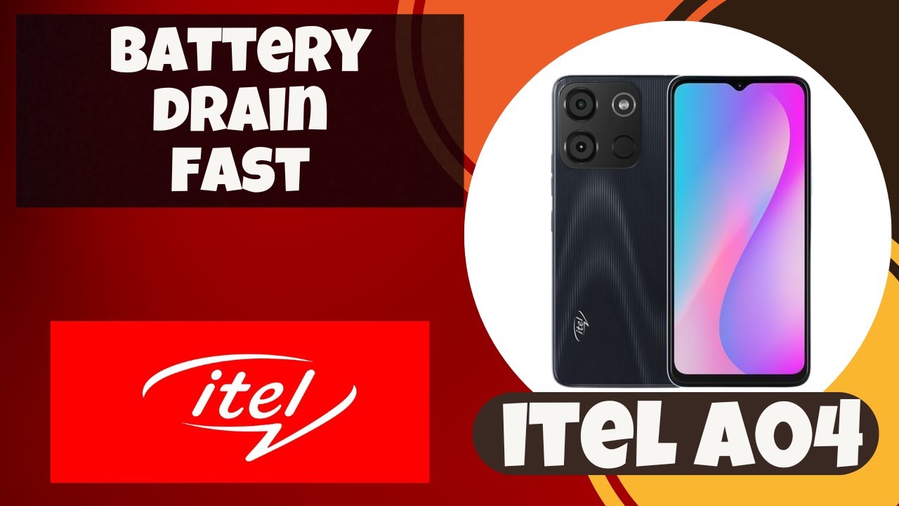 How to Fix Battery Drain Probelm itel A04 / battery drain fast #new ...