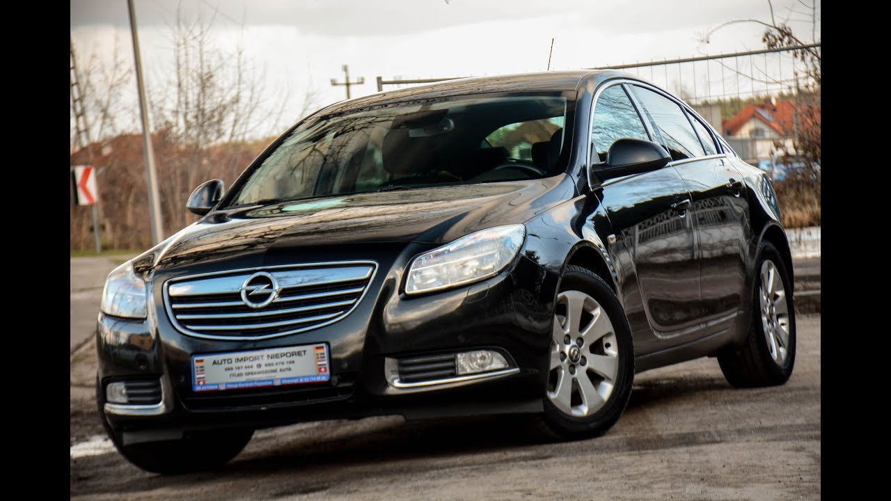 Prezentacja OPEL INSIGNIA 2012 1,6 TURBO 180KM LIFTBACK Auto Import ...
