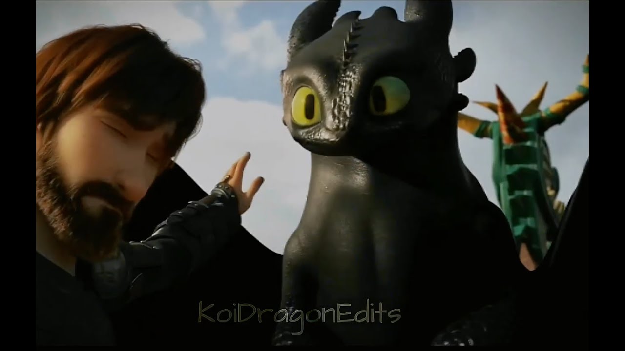 Hiccup and Toothless reunite | HTTYD #httyd #httydedit #hiccup # ...