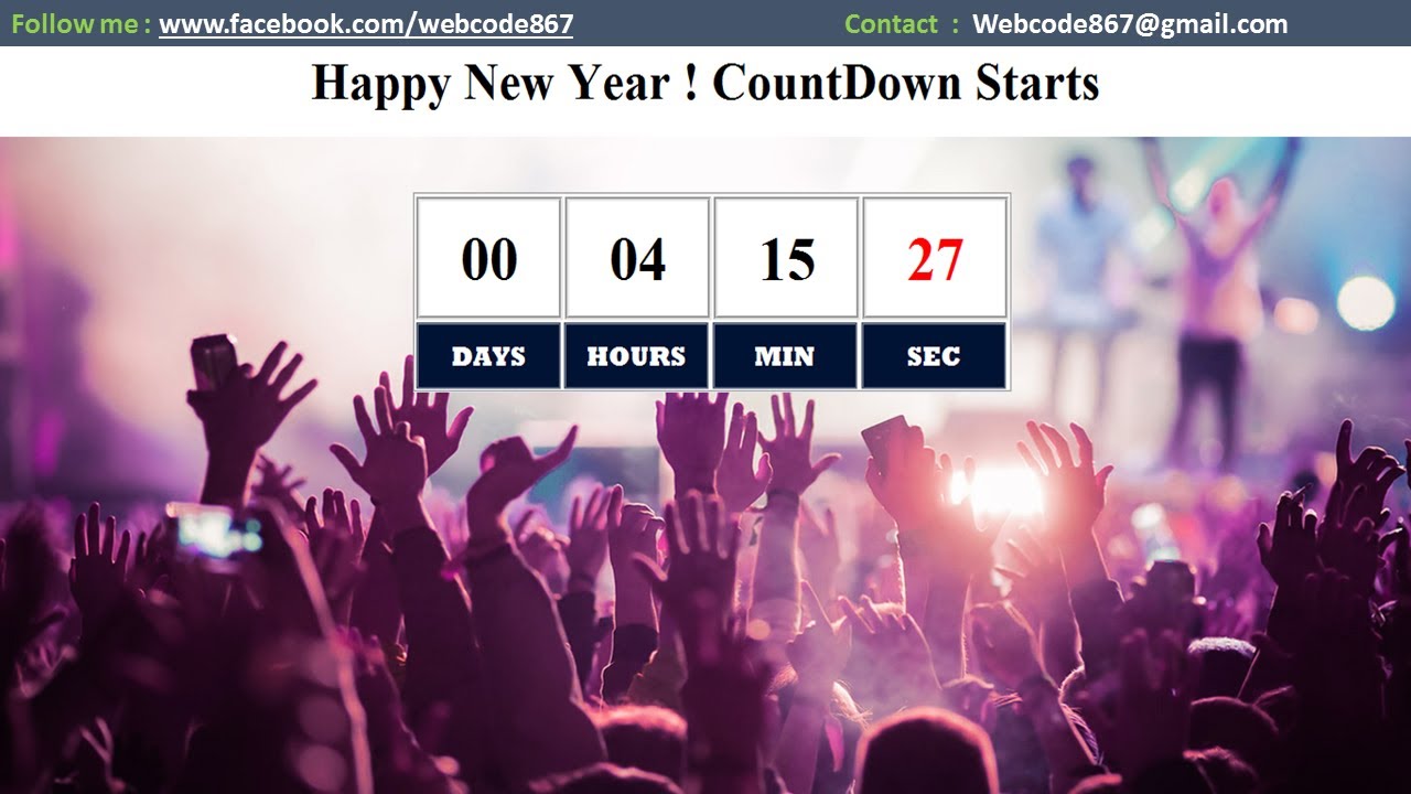 New Year Count Down In Python YouTube New Year Count Down In Python YouTube