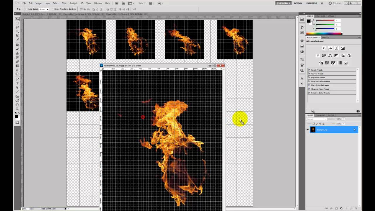 UDK: Creating SubUV Texture - YouTube