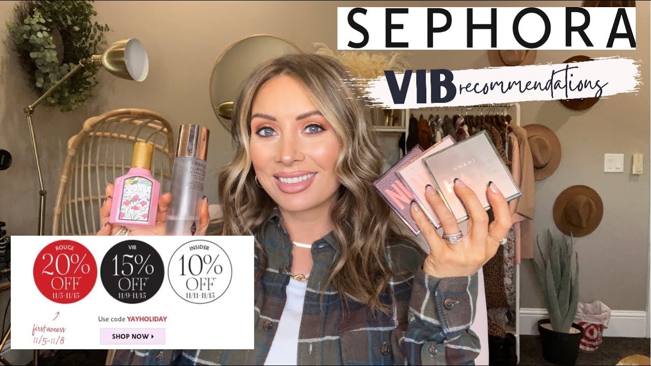SEPHORA VIB SALE | NOVEMBER 2021 - YouTube
