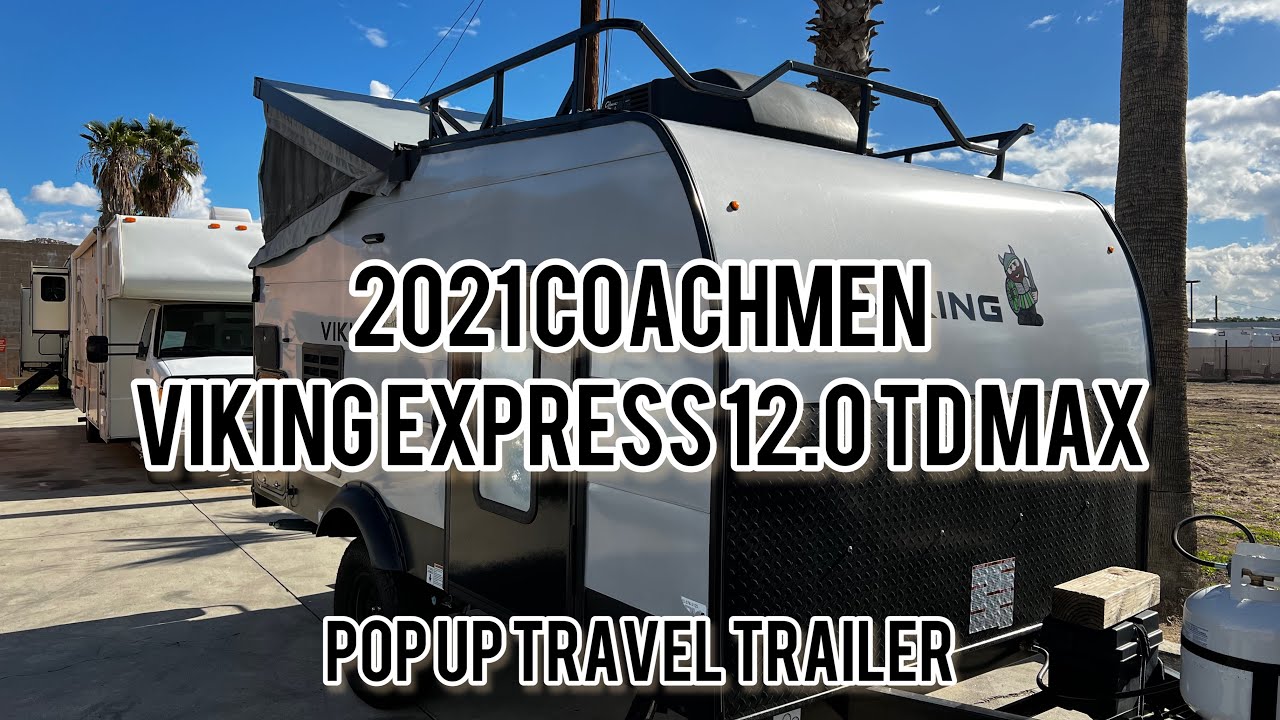 2021 Coachmen Viking Express 12.0 TD Max Pop Up Trailer - off Road ...