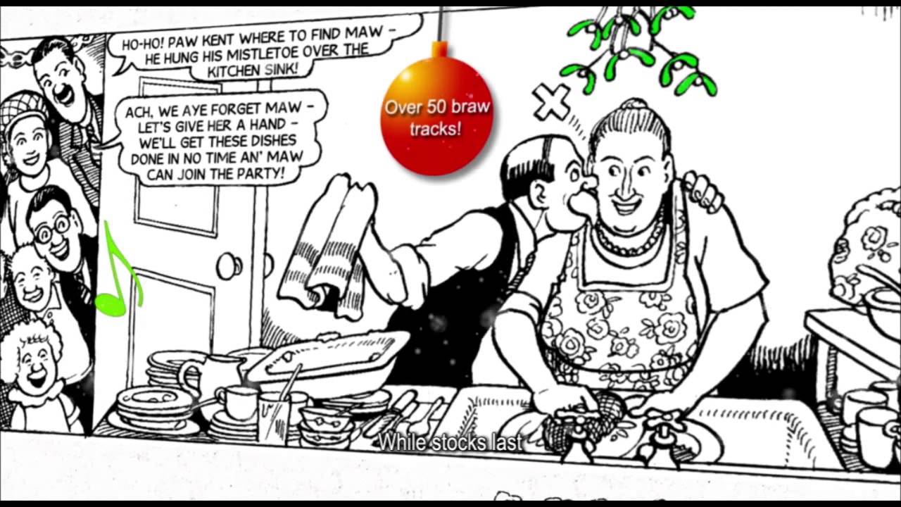 Christmas With The Broons - HMV 20 sec - YouTube