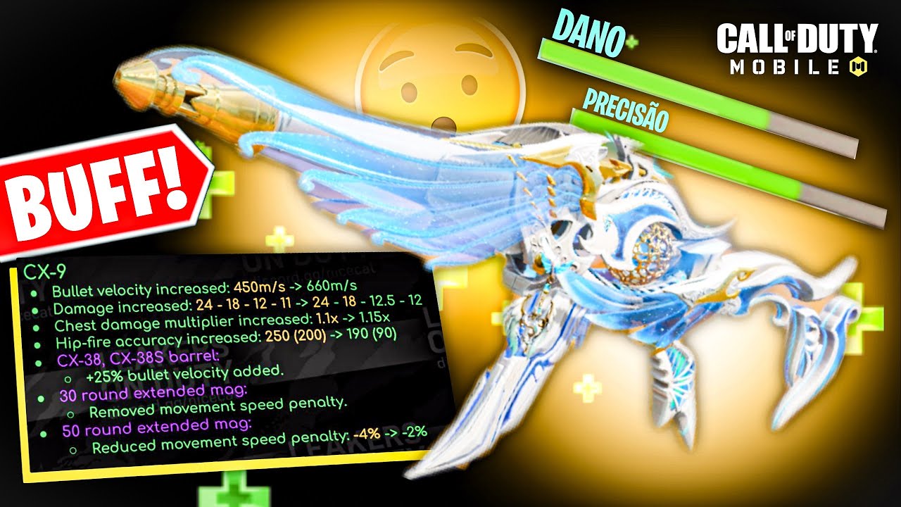 OLHA O BUFF QUE A ACTIVISION VAI DAR NA CX-9 kkkkkkkkkk *VAI QUEBRAR o COD MOBILE* - YouTube