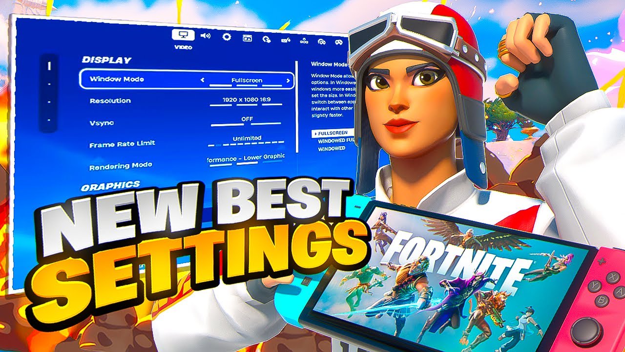 *UPDATED* BEST Nintendo Switch SETTINGS + Sensitivity Guide! (Fortnite ...