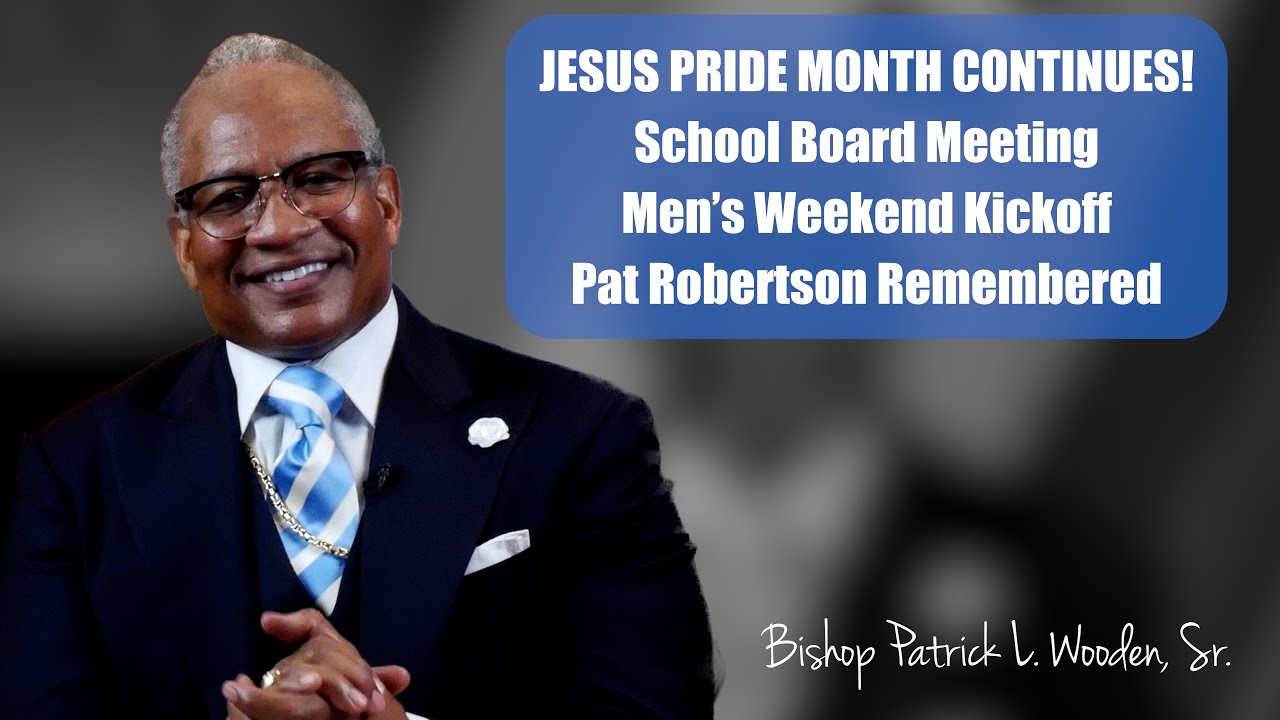 Jesus Pride Month Continues! | Bishop Wooden - YouTube