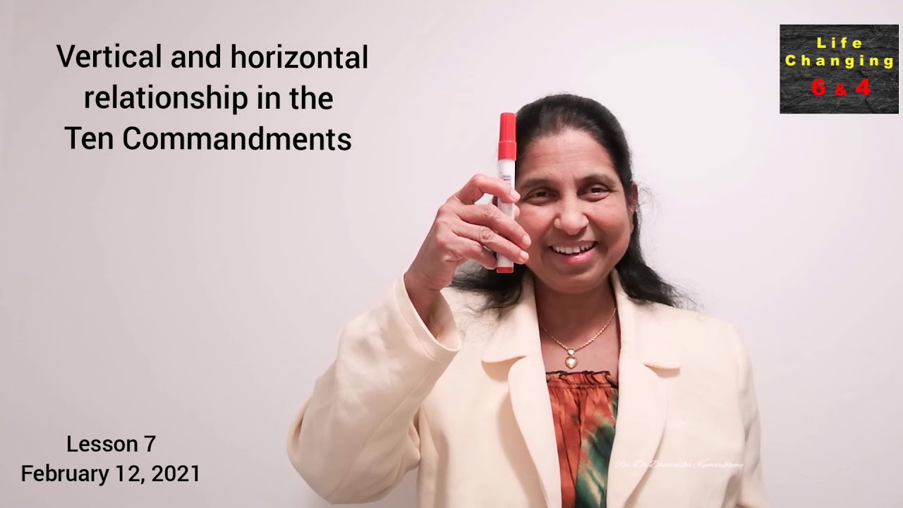 7. Vertical and horizontal relationships in the Ten Commandments - YouTube