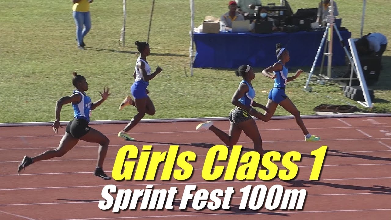 Kamaria KNIGHT | St. Catherine High | OnDiRun Sprint Fest 100m - YouTube