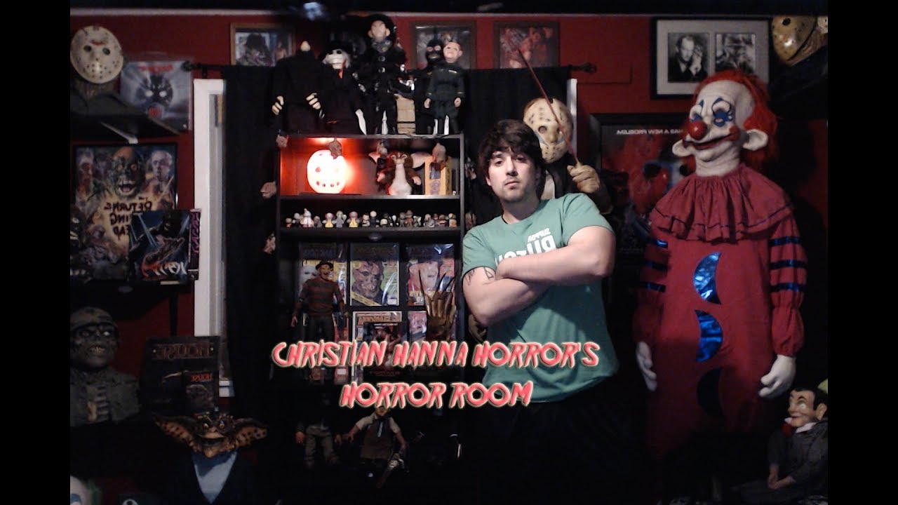 CHRISTIAN HANNA HORROR’S HORROR ROOM TOUR 2018 - YouTube