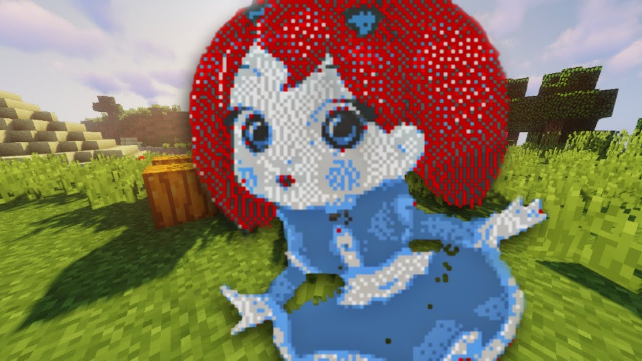 Poppy Playtime PIXEL ART in MINECRAFT - YouTube