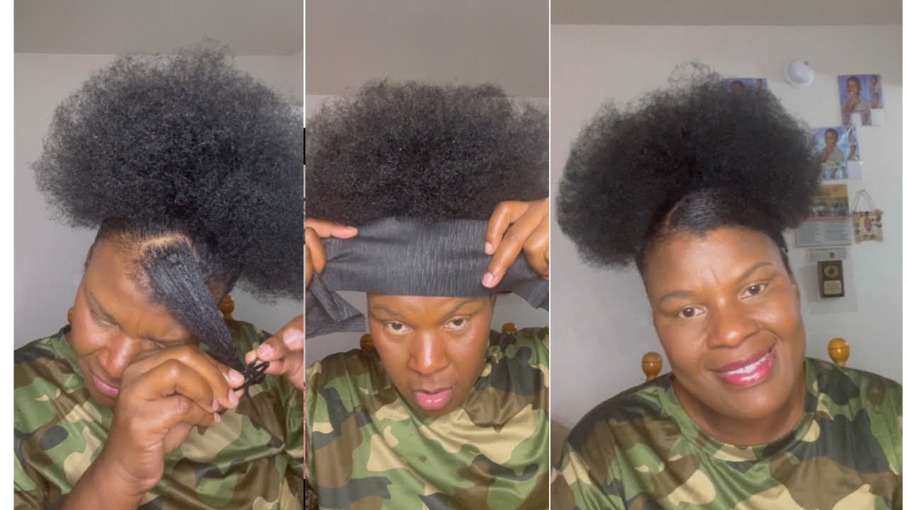 Do You You Want A Quick and Easy 4C Hairstyle? Try This Quick and Easy ...