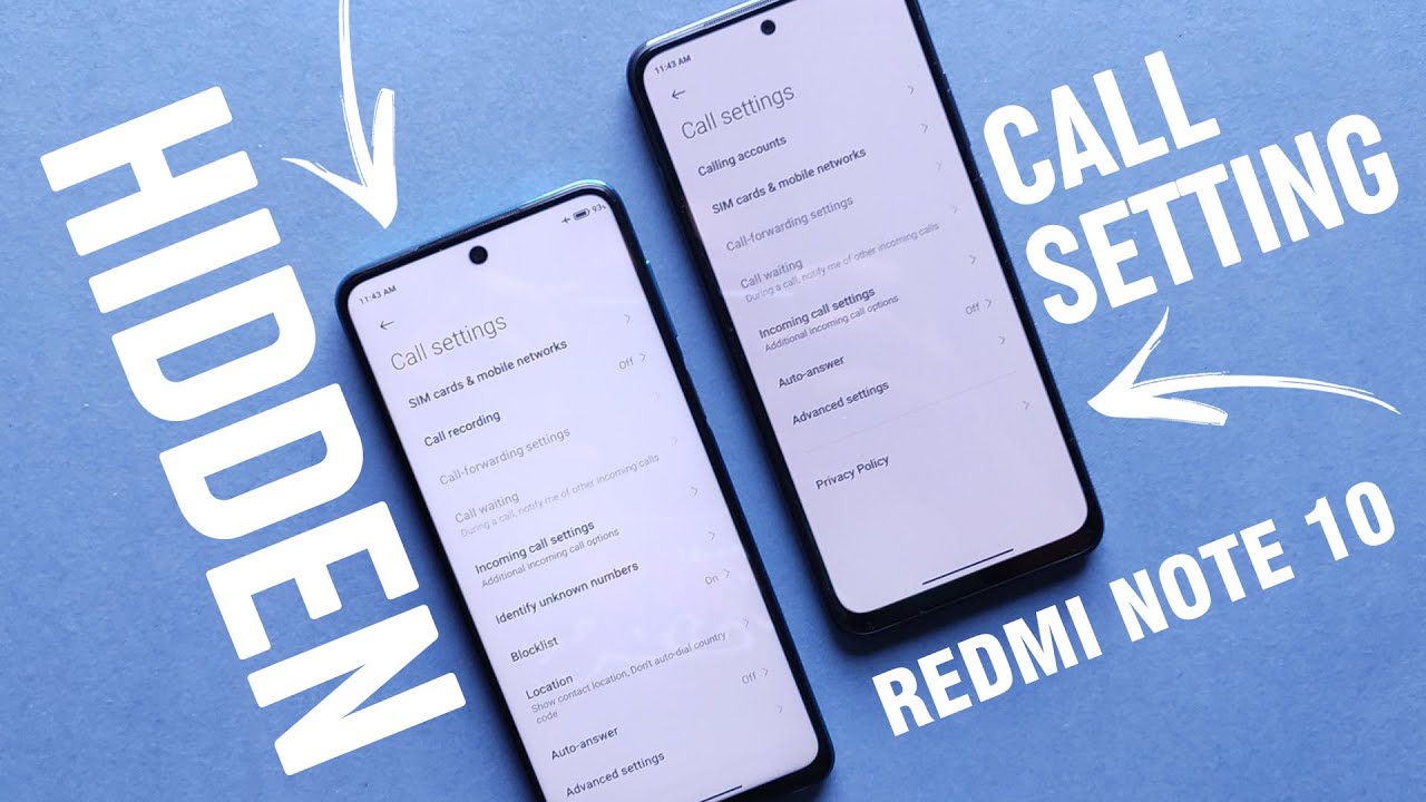 How To Enable Hidden Call Setting On Redmi Note 10 And Other Redmi How To Enable Hidden Call Setting On Redmi Note 10 And Other Redmi