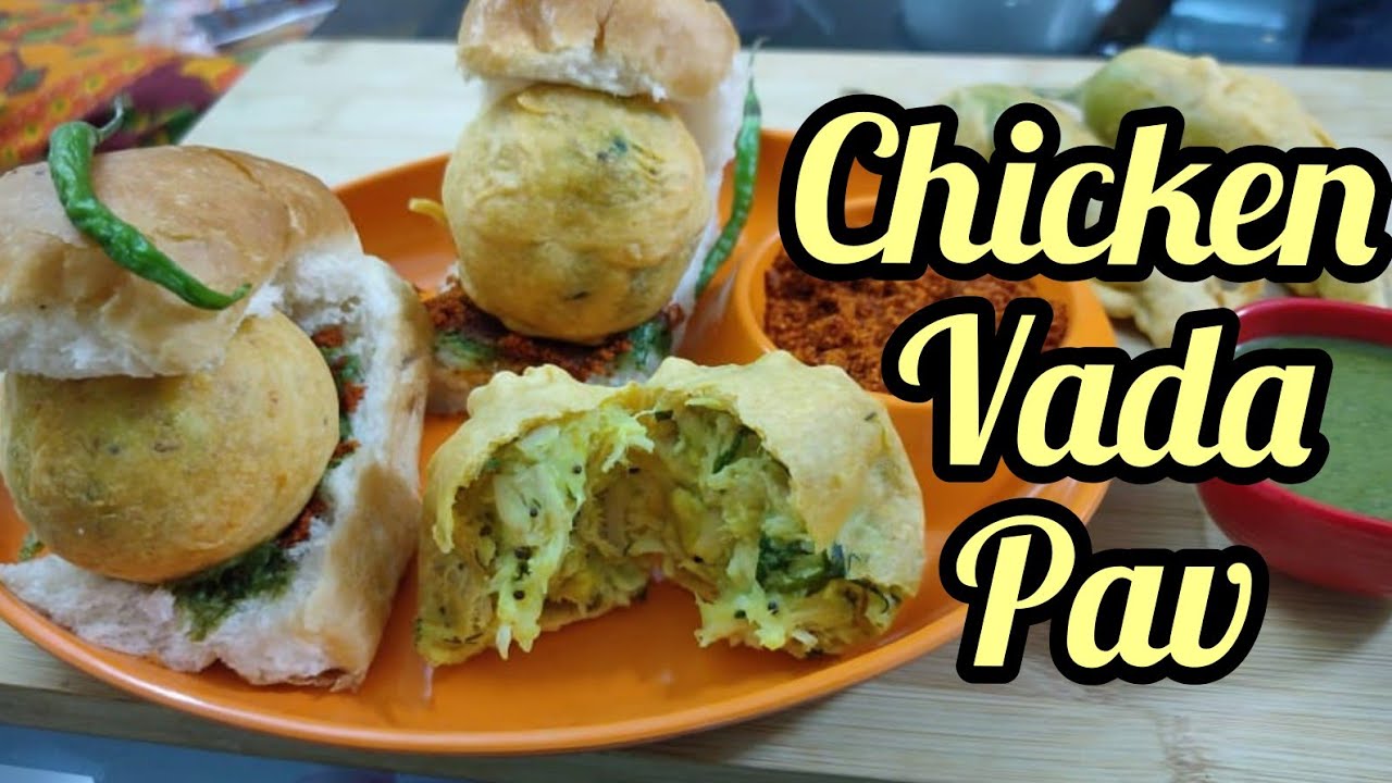 Chicken Vada Pav Recipe | Street Style Vada Pav | Chicken Recipe for ...