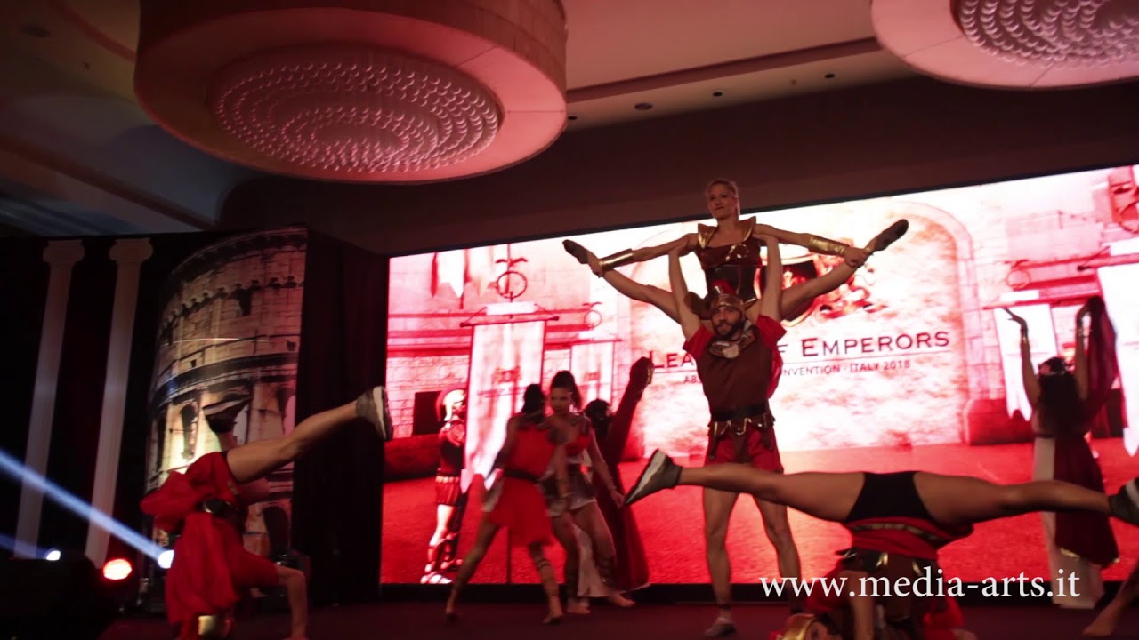 GLADIATOR DANCE with 10 dancers - YouTube