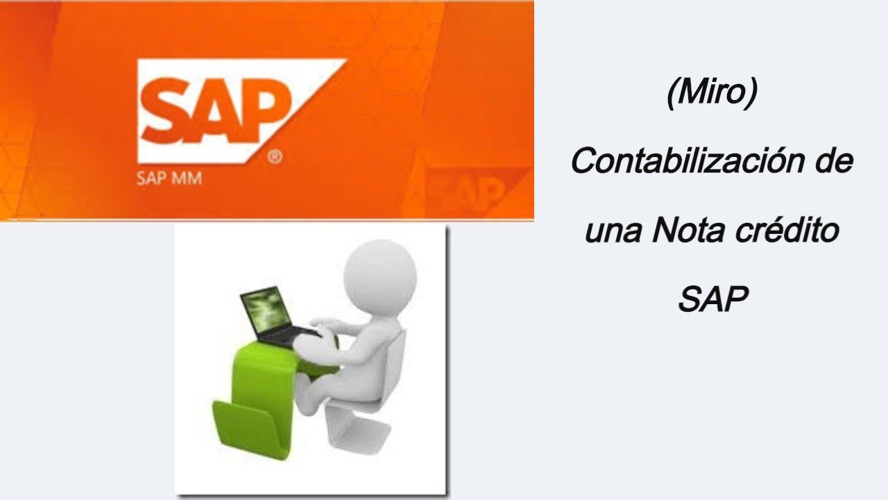 Miro Contabilización de una Nota crédito SAP - YouTube