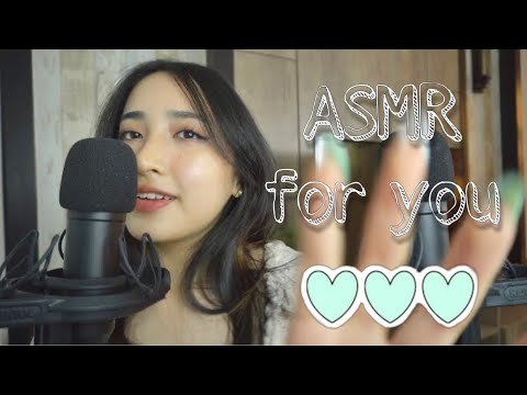 ASMR 🔹🔷 Up-close Tapping and ear-to-ear whispers for Sleep 🔷🔹