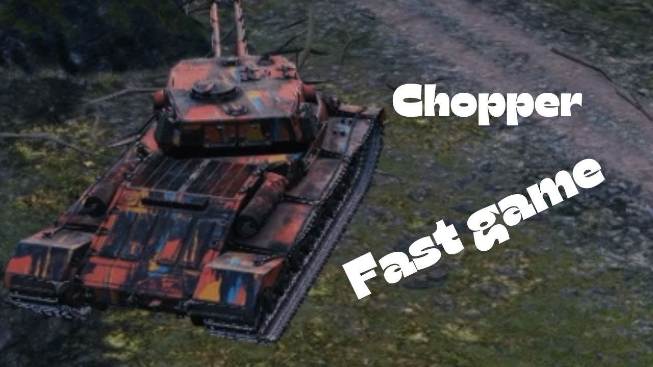 Chopper- battle for the corner, farming #wot #worldoftanks - YouTube