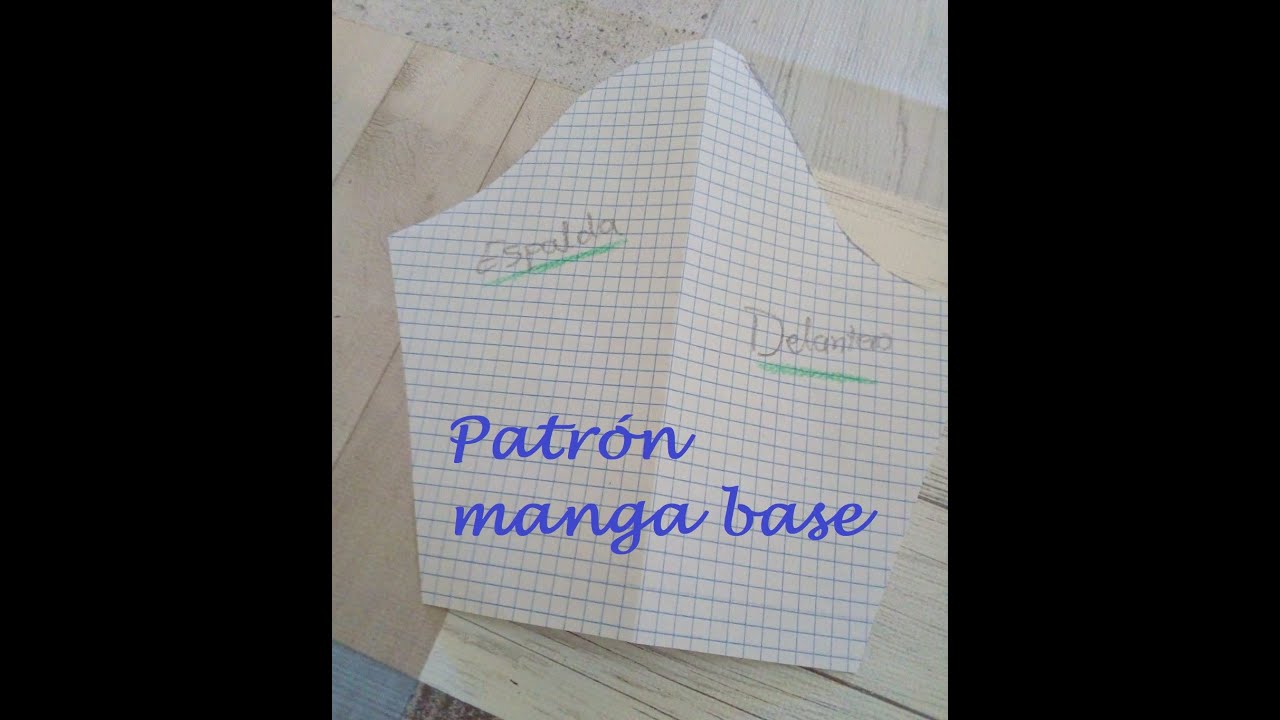 Patrón Manga Base - YouTube