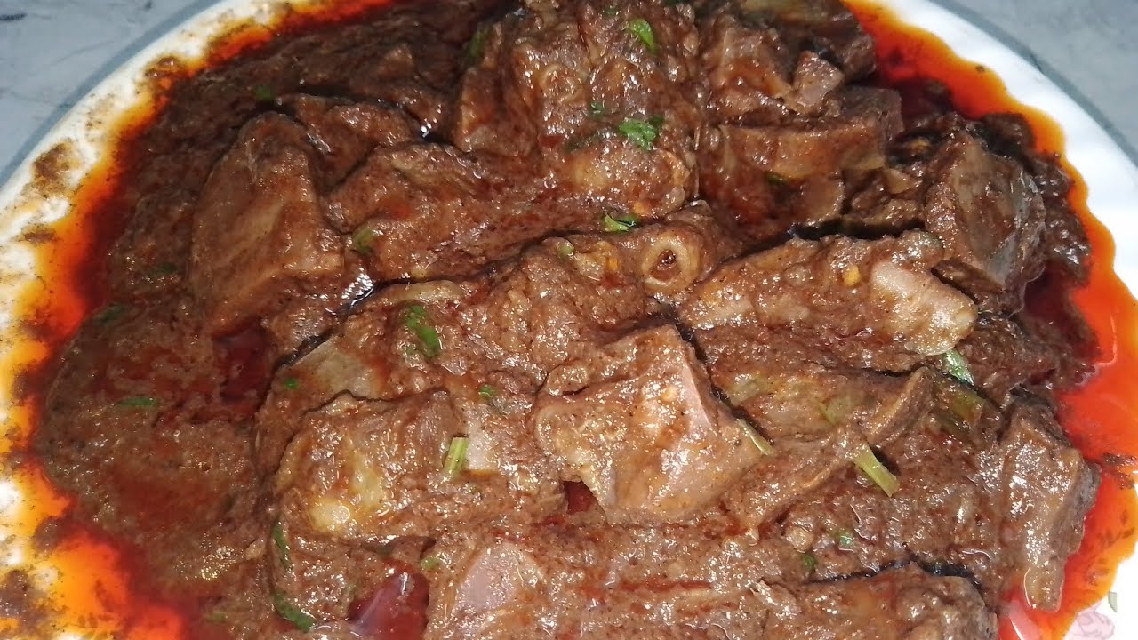 Mutton lungs curry recipe | goat lungs recipe - YouTube
