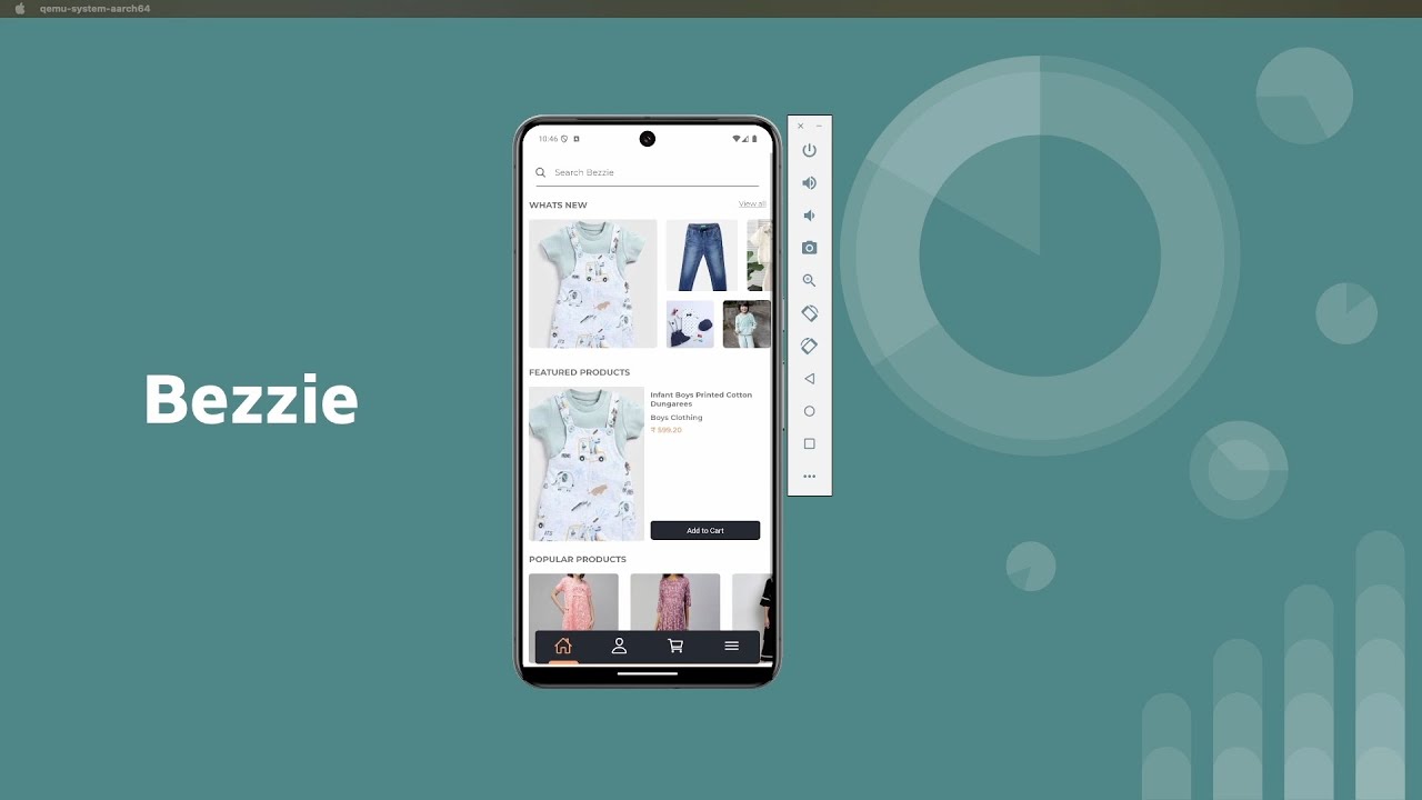 BEZZIE- A free E-commerce Mobile App Powered by Frappe ERPNext - YouTube