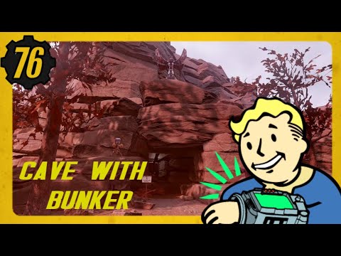Fallout 76 Cave Base | Under Ground Bunker CAMP - YouTube