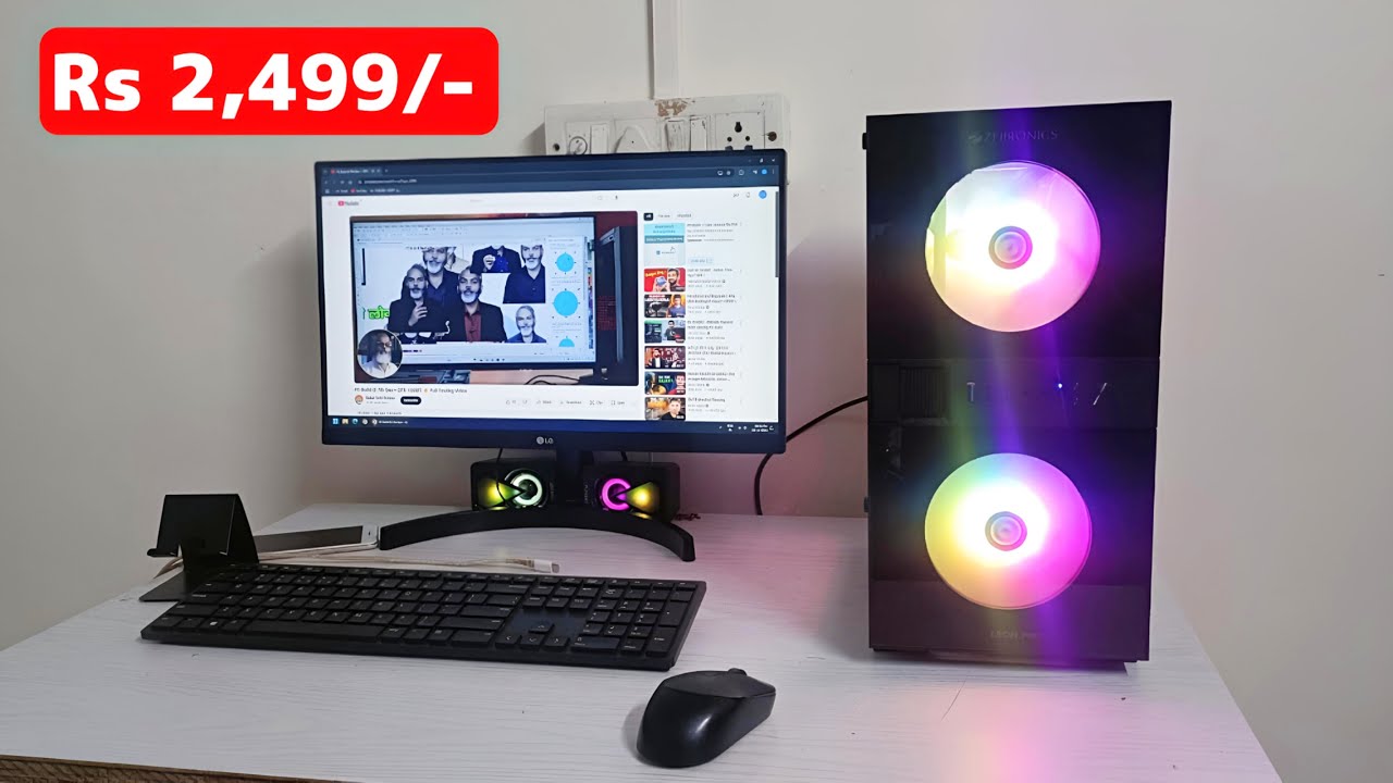 ZEBRONICS Leon PRO Premium Gaming Cabinet - YouTube