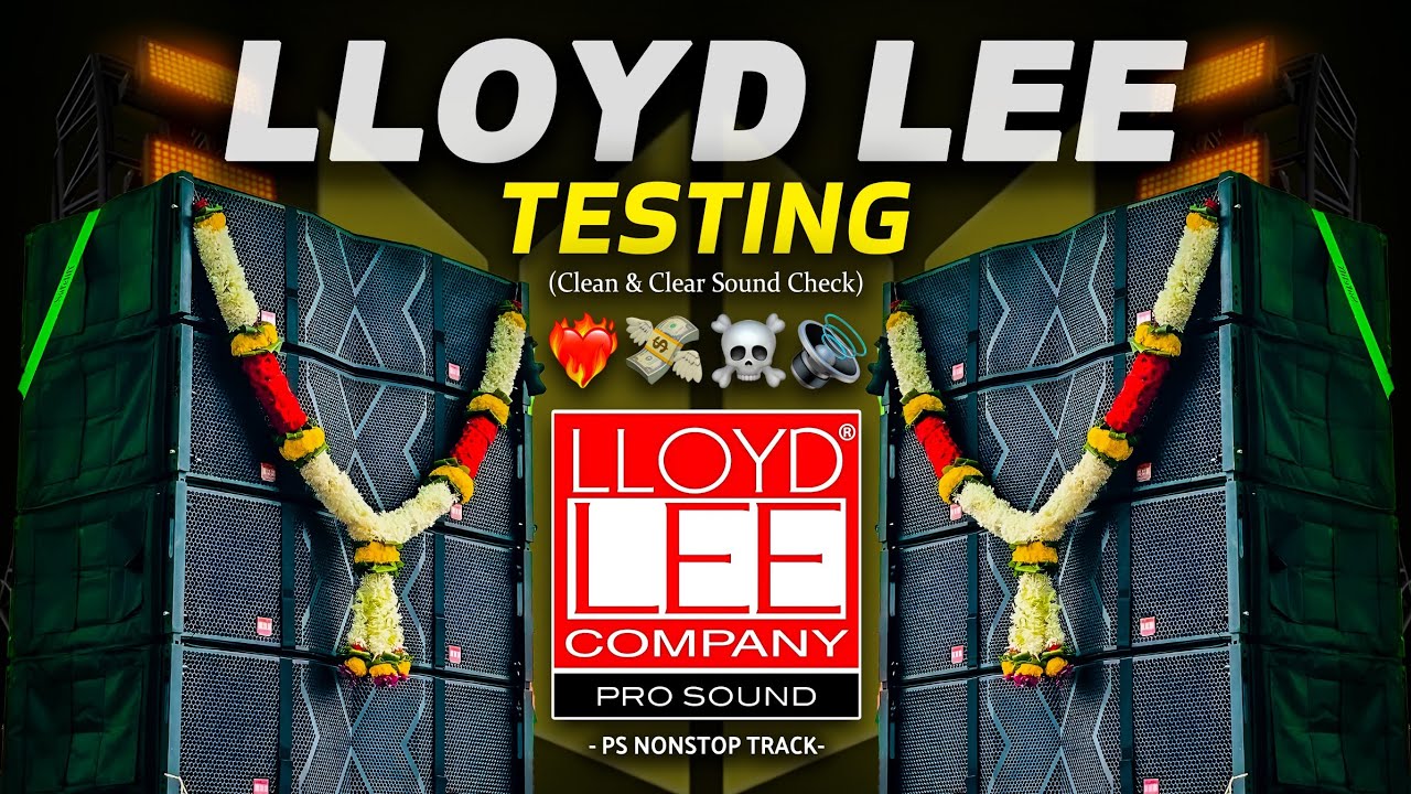LLOYD LEE TESTING 2026 | LLOYD LEE SOUND CHECK | CLEAN AND LOUD 2026 ...