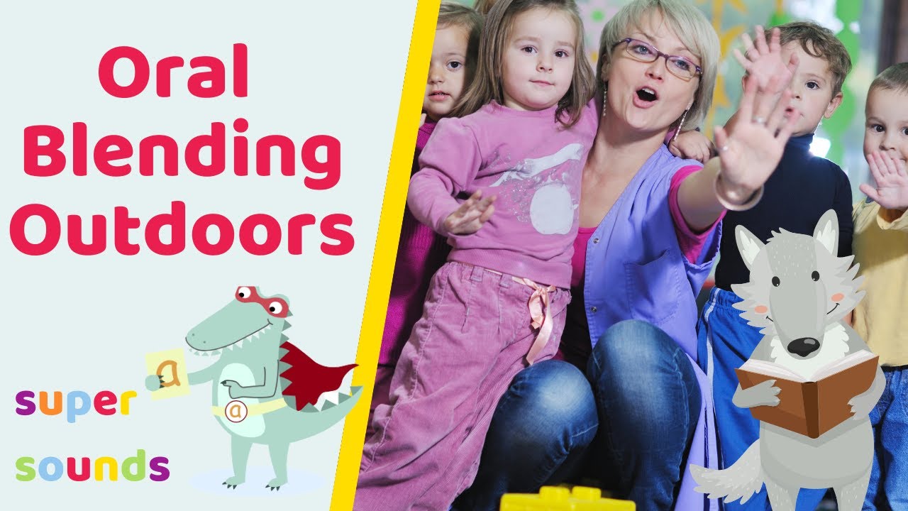 EASY Phase 1 phonics | Oral Blending for Nursery and Preschool - YouTube