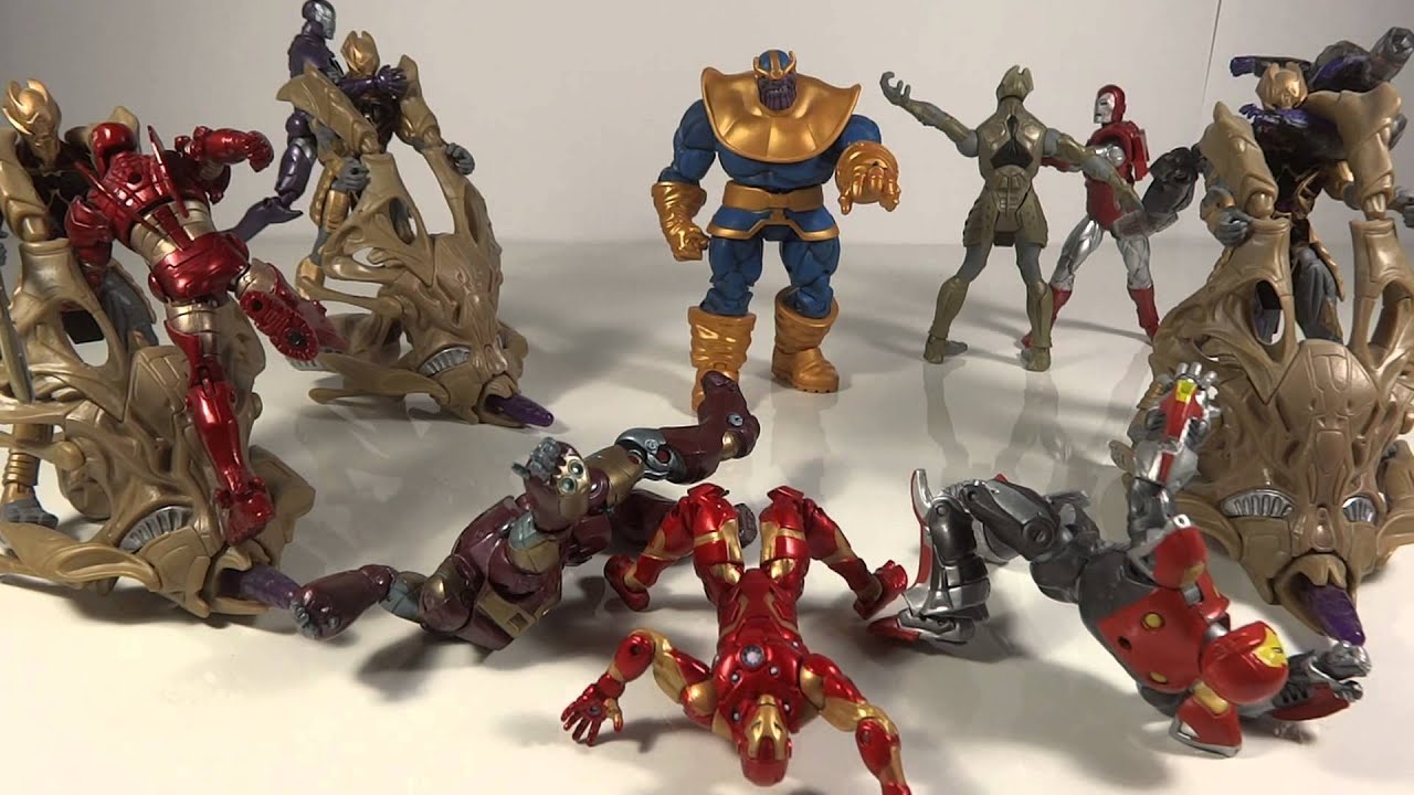 92nd Toy Pose Review "Chitauri vs Iron Legion!" - YouTube