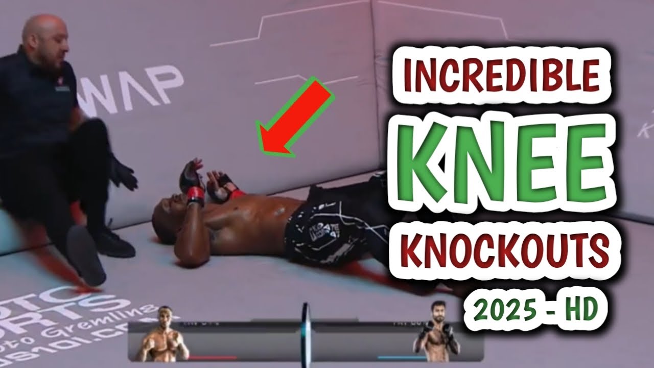 The Most Incredible Savage Knee Knockouts In MMA 2025 - HD - YouTube