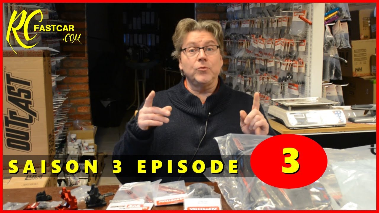 RC FASTCAR Saison 03 épisode 3 : RC FASTCAR Les nouvelles pièces détachées arrivent ! - YouTube