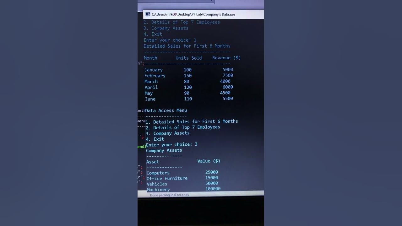 access menu c++ #codelife #codemasters #coderstokyo #codinglife #codingninja #coding #coders # ...