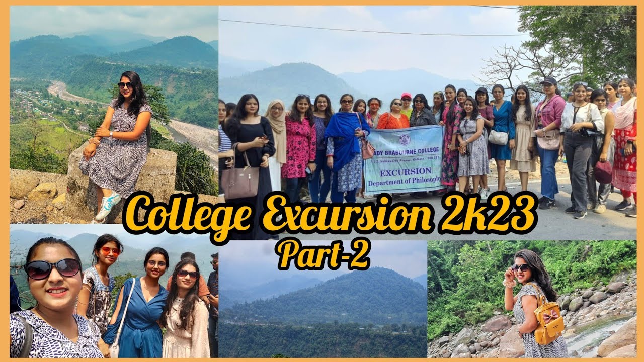College Excursion 2k23 ️| Part-2 |Lady Brabourne college | Dooars trip ...