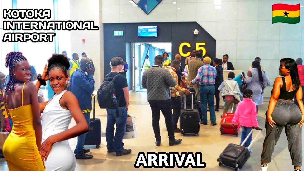 🇬🇭 Arrival Hall, KOTOKA INTERNATIONAL AIRPORT Accra Ghana || Airport ...