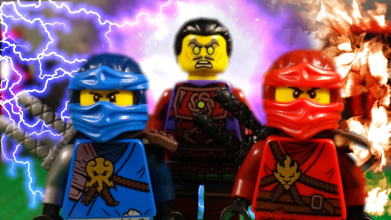 LEGO NINJAGO - CLOUSE V'S JAY AND KAI - YouTube