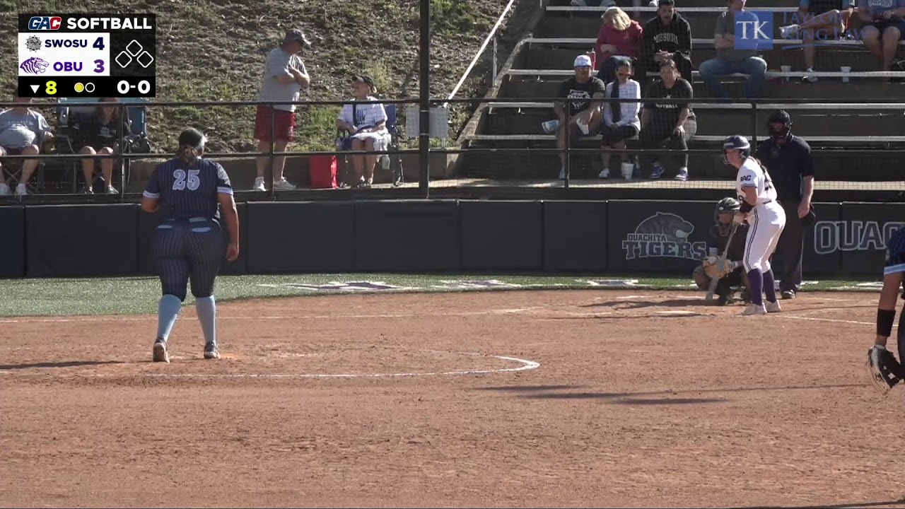 Softball vs. SWOSU (Game 3 of 3 Game Series) - YouTube