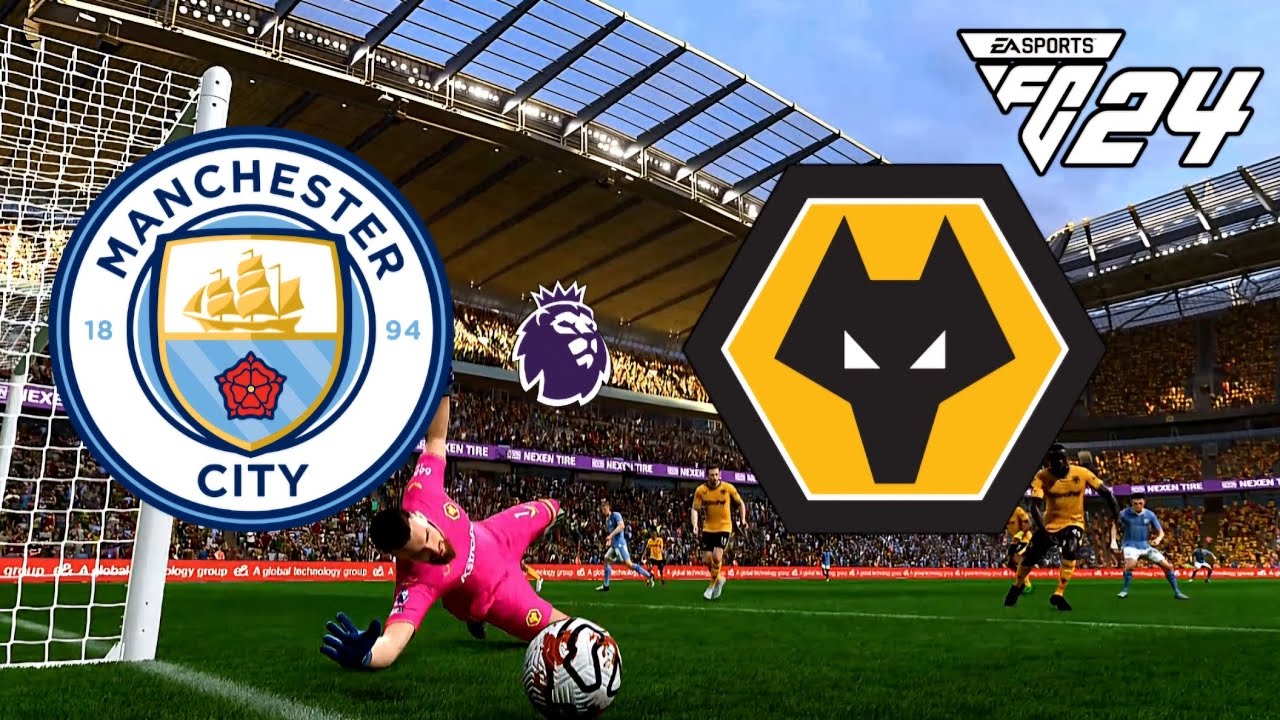 Manchester city-Wolves | Premier league |FC24 - YouTube