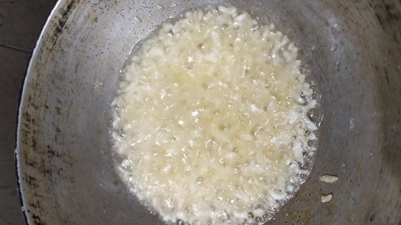 Cripsy Poha fry with sugar (Evening snacks) ️ easy to recipe🥰 - YouTube