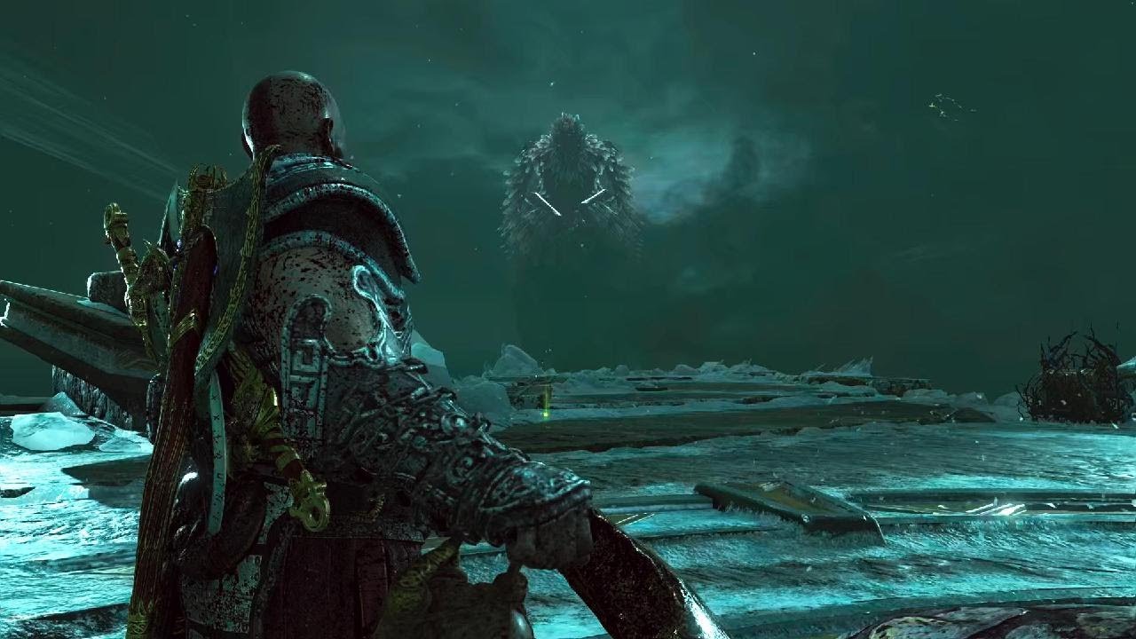 Kratos sees Zeus in Helheim - YouTube