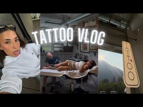 TATTOO VLOG - I got another MASSIVE tattoo