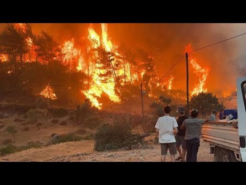 KÜTAHYA EMET ORMAN YANGINI. TV100 Emre timur #haber  #sondakika