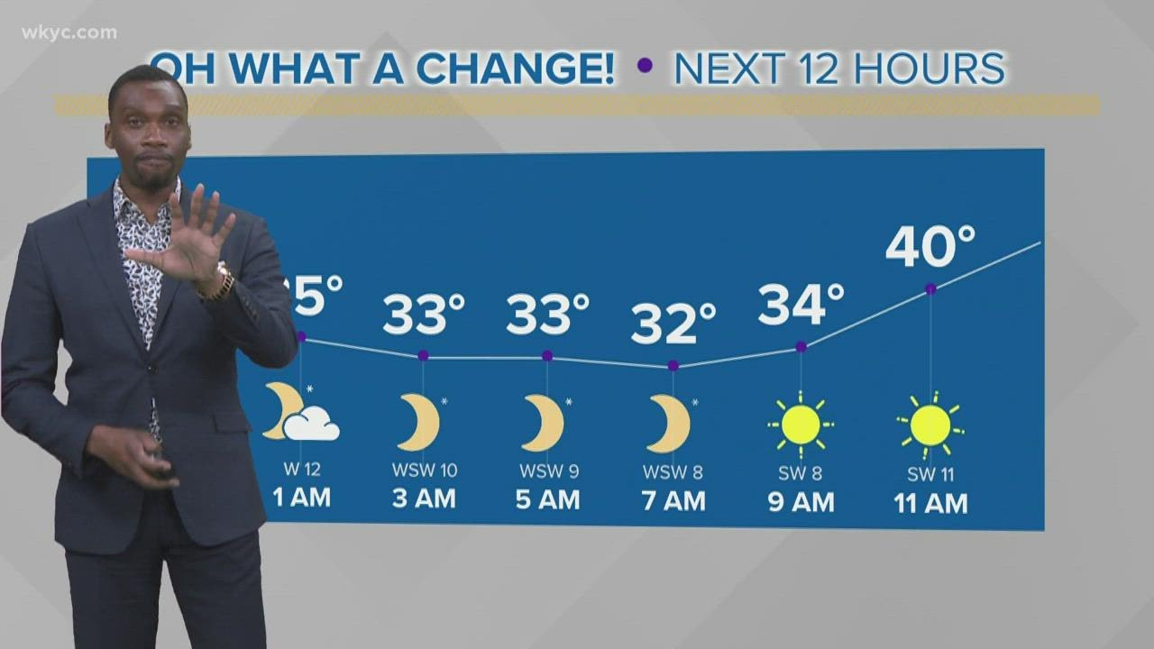 Cleveland weather forecast: Sunshine and calmer winds to return on ...