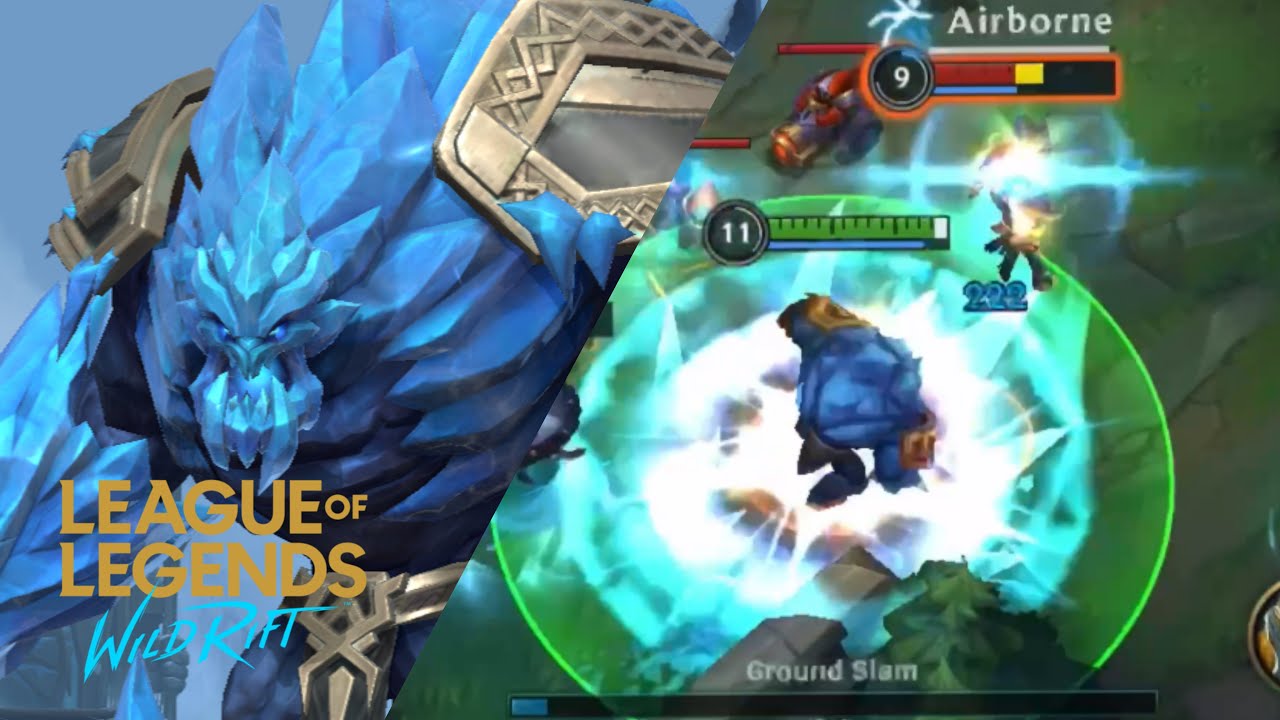 Wild Rift Malphite Gameplay & Build Ranked Master - LOL Malphite vs ...