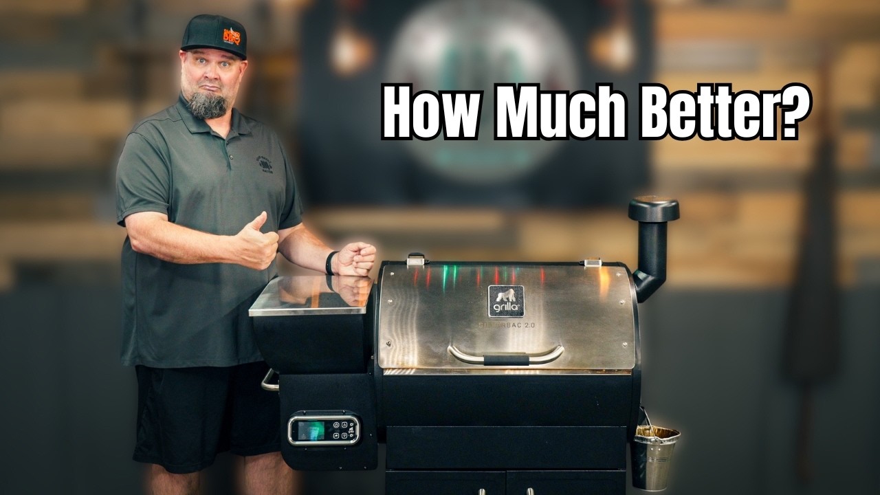 Grilla Silverback 2.0 Review: Bigger Hopper, Smarter Controls - YouTube